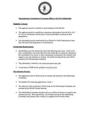 Maao Massachusetts - Fill Online, Printable, Fillable, Blank | pdfFiller
