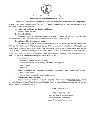 Fillable Online sc mahidol ac 2. . eng - sc mahidol ac Fax Email Print ...