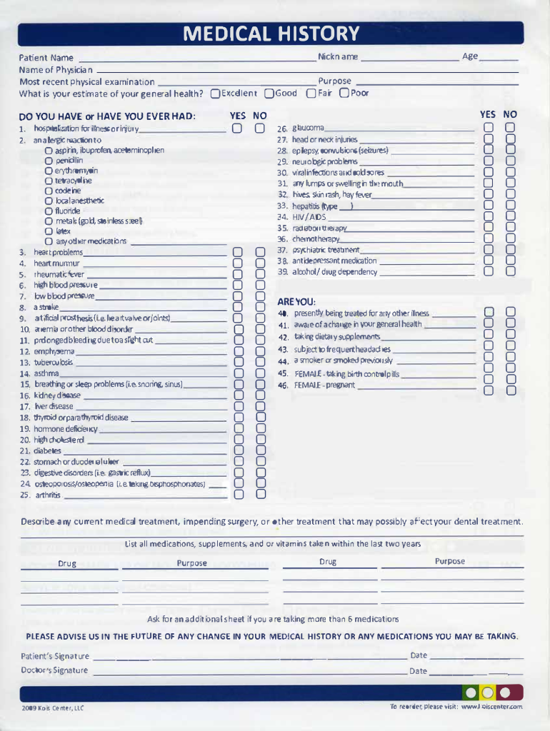 Fillable Online What Is a Physical Exam and What Can You ... - Dignity ...
