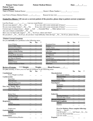 Fillable Online New Patient Medical History Form Fax Email Print - pdfFiller