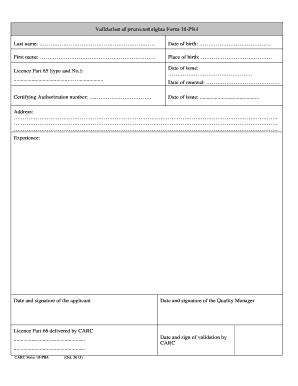 Fillable Online carc gov Validation of protected rights Form 18-PR4 Fax ...