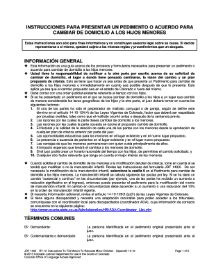 Fillable Online JDF 250 - Colorado Judicial Branch Fax Email Print ...