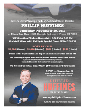 Fillable Online phillip huffines - Frisco Gun Club Fax Email Print ...