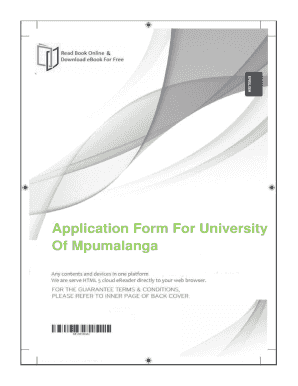 Fillable Online Free Download Application Form For University Of ...
