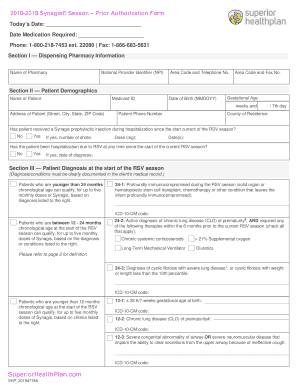 Fillable Online Medicaid Authorization Request - Superior HealthPlan ...