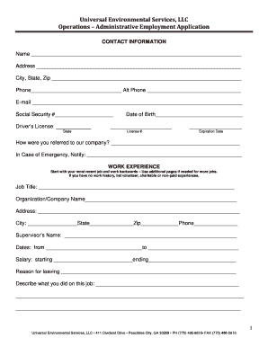 Fill out Taxes Form Online For Environmental Services | pdfFiller