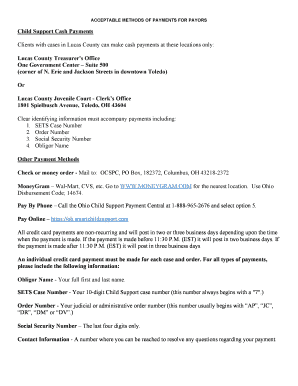 Fillable Online co lucas oh Child Support Recovery UnitIowa Department ...