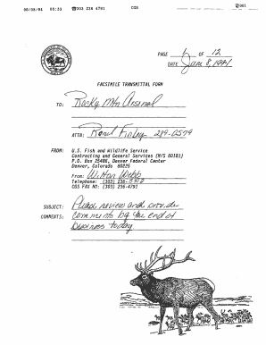 Fillable Online itJ - ecos.fws.gov Fax Email Print - pdfFiller