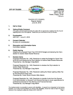 Fillable Online Visitors/Public Comment Fax Email Print - pdfFiller