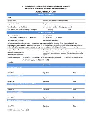 Fillable Online HHS Authorizing Form Fax Email Print - pdfFiller