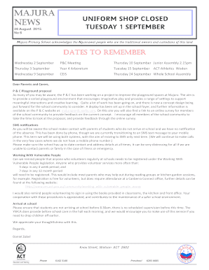 Fillable Online UNIFORM SHOP CLOSED Fax Email Print - pdfFiller