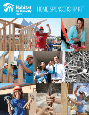 Fillable Online HOME SPONSORSHIP KIT Fax Email Print - pdfFiller