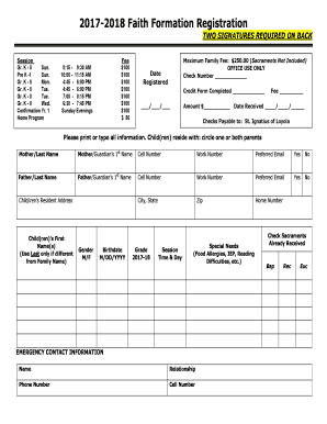 Fillable Online saint francis xavier - St. Francis Xavier Catholic Church Fax Email Print ...