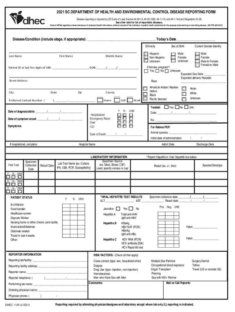 Sc Dhec Reporting Form Fill Out Sign Online DocHub Sc Dhec Reporting Form Fill Out Sign Online DocHub