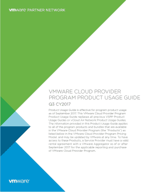 Fillable Online VMware vCloud Air Network Product Usage Guide - Tech Data Fax Email Print ...