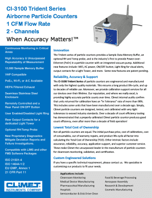 Fillable Online CI-3100 OPT Trident Series Rev.1.0 - DataSheet ...
