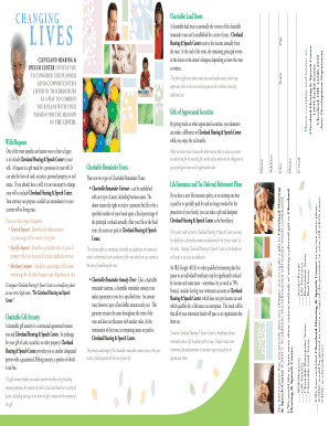 Fillable Online Heritage Society Legacy Giving Program Brochure ...