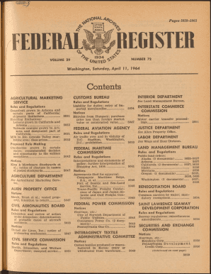 Fillable Online Federal Register Vol. 29, No. 72, April 11, 1964 PDF ...