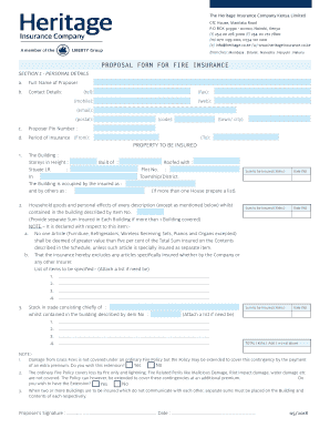 Fillable Online heritage insurance Fax Email Print - pdfFiller