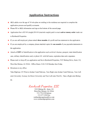Fillable Online Application Form Instructions-2.docx Fax Email Print ...