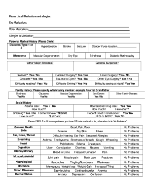 Fillable Online : Please specify which family member: example Fax Email ...