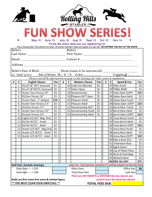Fillable Online TOTAL FEES DUE: Fax Email Print - pdfFiller