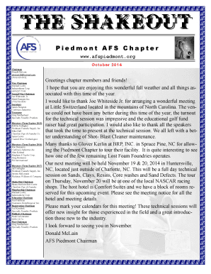 Fillable Online Great ShakeOut Earthquake Drills - Select Your ShakeOut ...