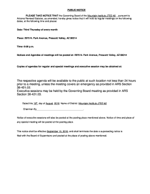 Fillable Online Public Notice Form-2nd Ed.PDF Fax Email Print - pdfFiller