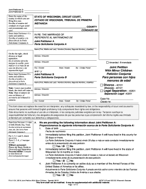 Wisconsin Circuit Court Forms | pdfFiller