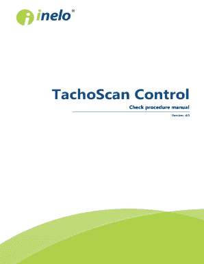 Tachoscan Control - Fill Online, Printable, Fillable, Blank | pdfFiller