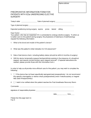 Fillable Online ICD info request form Fax Email Print - pdfFiller