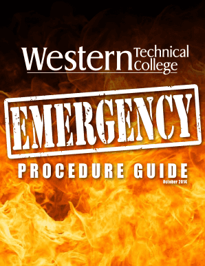 Fillable Online Emergency Procedure Guide Fax Email Print - pdfFiller