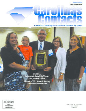 Fillable Online Inside Congratulations DSA Winner Mr. Johnny Atkins ...