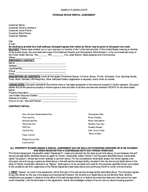 Fillable Online SAMPLE FLORIDA STATE Fax Email Print - pdfFiller