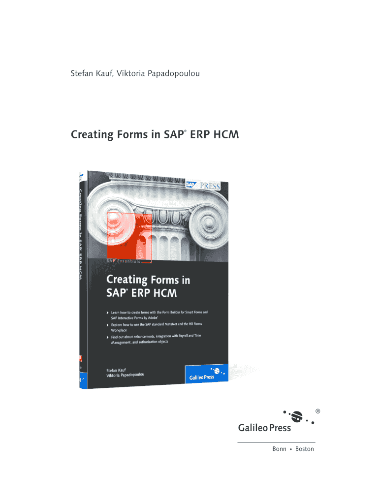 Fillable Online Creating Forms in SAP ERP HCM. Creating Forms in SAP ...