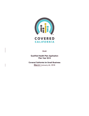 Fillable Online QHP Certification Application Plan Year 2019 Covered ...