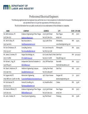 Fillable Online dli mn Electrical License Examination Guide - Minnesota ...