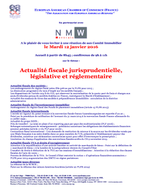 France Plf Form | pdfFiller