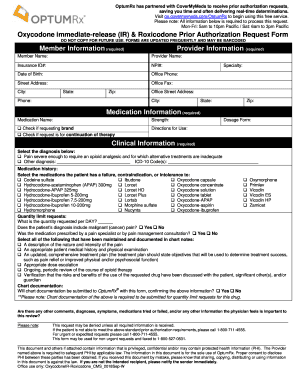Fillable Online immediate-release (IR) & Prior Authorization Request ...