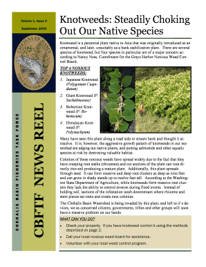Fillable Online CBFTF NEWS REEL vol1 issue4 - Chehalis Basin Fisheries Task ... Fax Email Print ...