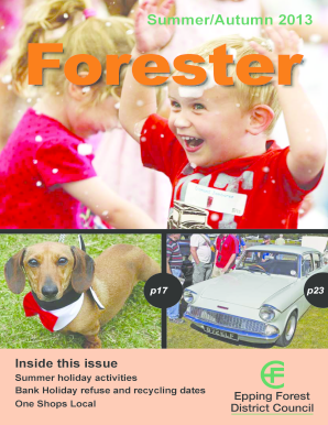 Fillable Online Epping Forest ReUse - Creative Design for Print Fax ...