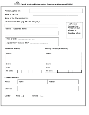 Pmidc Full Form - Fill Online, Printable, Fillable, Blank | pdfFiller