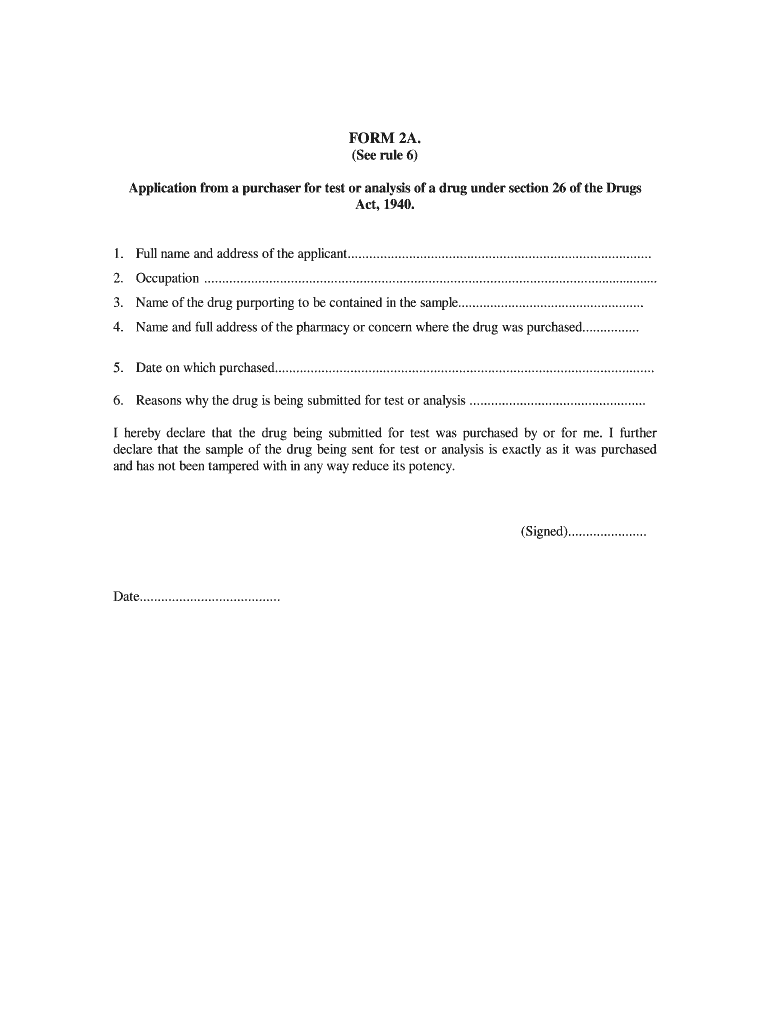 Fillable Online dgda portal gov FORM 2A. - Portal.GoV.BD Fax Email ...