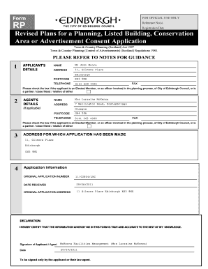 Fillable Online Area or Advertisement Consent Application Fax Email ...