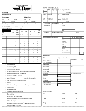 University Of Dubuque Aviation Forms - Fill Online, Printable, Fillable ...