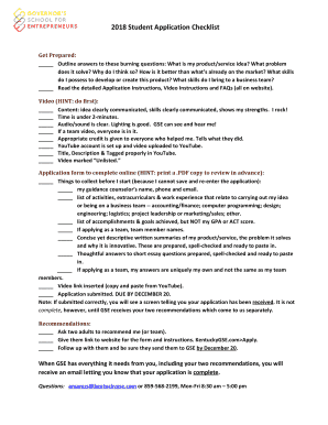 Fillable Online APPLY Governor 's School for Entrepreneurs Fax Email ...