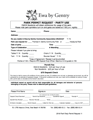 Fillable Online request to use - Ewa By Gentry Fax Email Print - pdfFiller