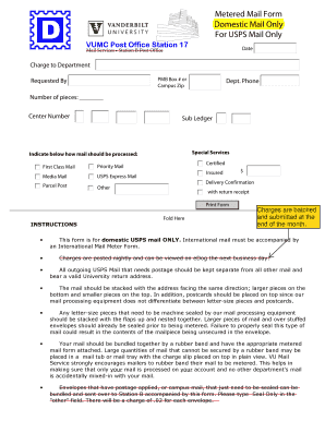 Fillable Online For USPS Mail Only Fax Email Print - pdfFiller