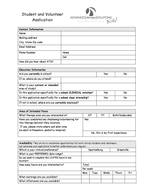 Fillable Online Volunteer application form - RSPCA Rochdale Fax Email ...