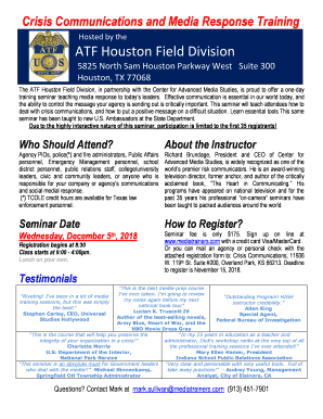 Fillable Online ATF Houston Field Division - Center for Advanced Media ...